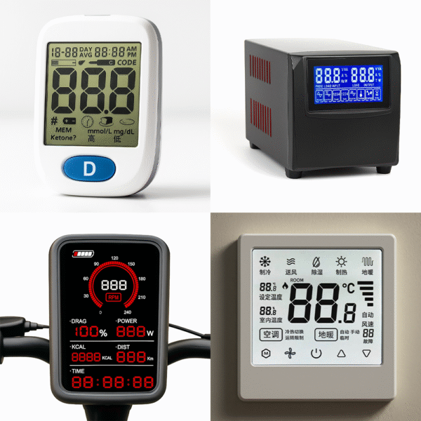 Custom Smart Home Control Segment LCD Module - Hua Xian Jing