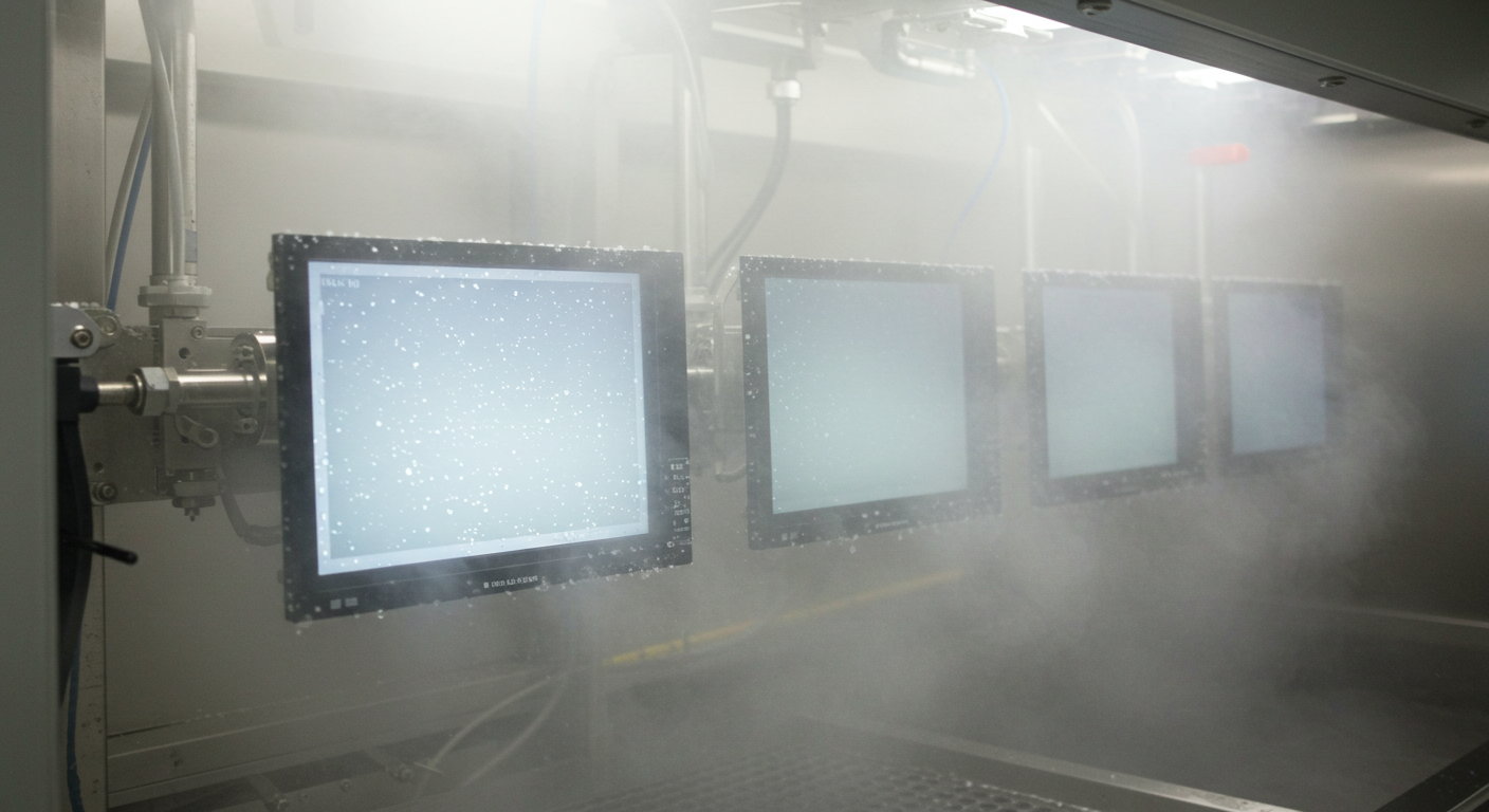 How Do LCD Modules Withstand Salt-Fog Environments?
